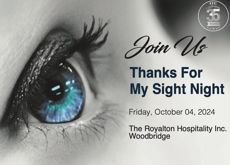 Thanks For My Sight Night 2024 | The Eye Foundation of Canada